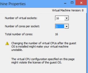 Understanding vSphere Virtual Cores, Virtual Sockets, and vCPUs