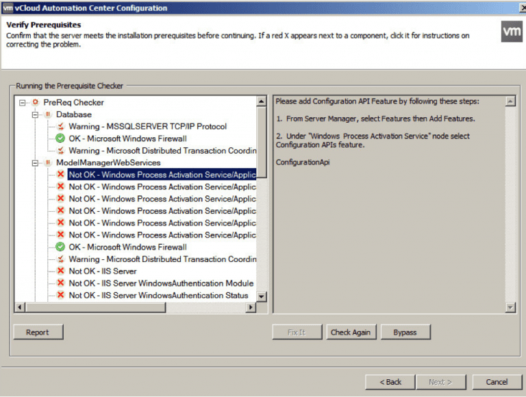 Install & Deploy vCAC - VMware Cloud Automation Center
